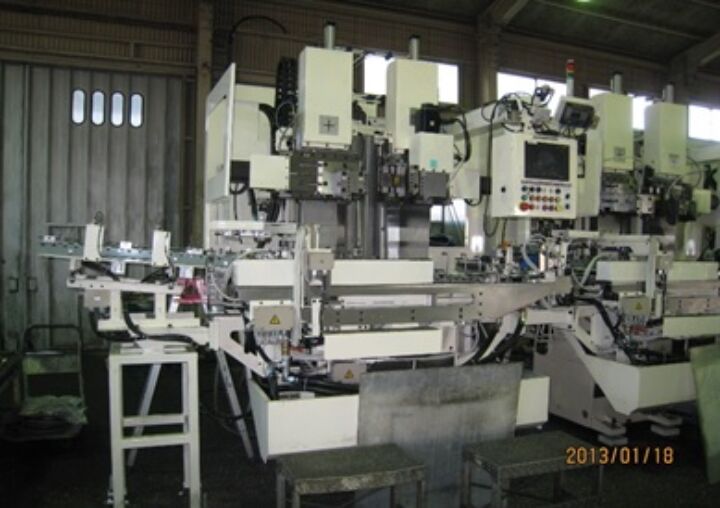 Vertical Turning Machine with Auto loading – Shine Mirai Co., Ltd.